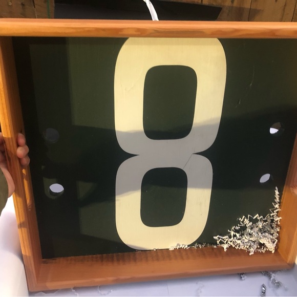 SF Giants | Other | Authentic Sf Giants Enterprise Scoreboard From 220 ...